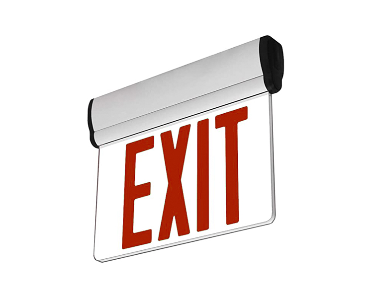 Single Face LED Emergency Exit Sign With White Paper. - China Loong ...