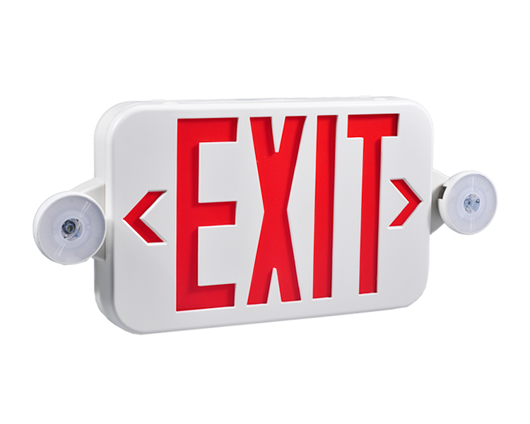 New Compact Red Emergency Exit Combo - China Loong Lighting Co., Ltd.